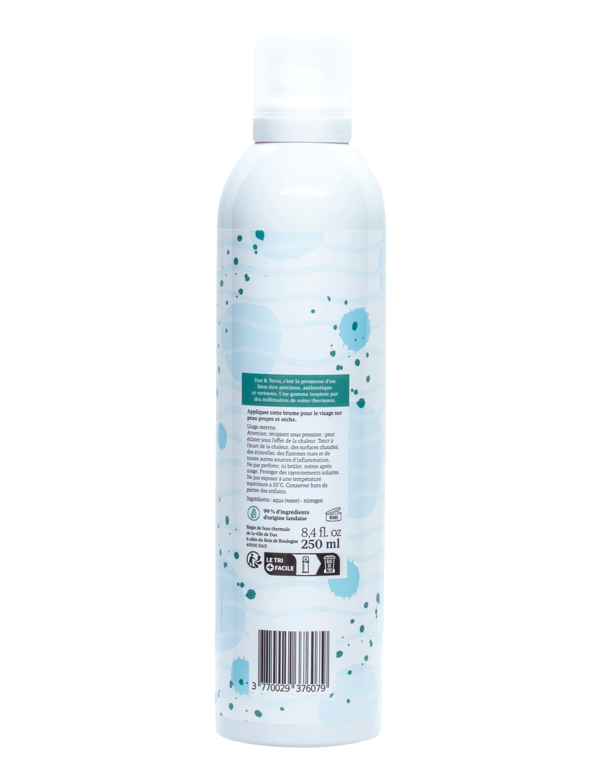 Brume d’eau thermale | Dax & Terra